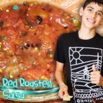 How To Make Roasted Tomato Salsa - Kid Cooking Video
