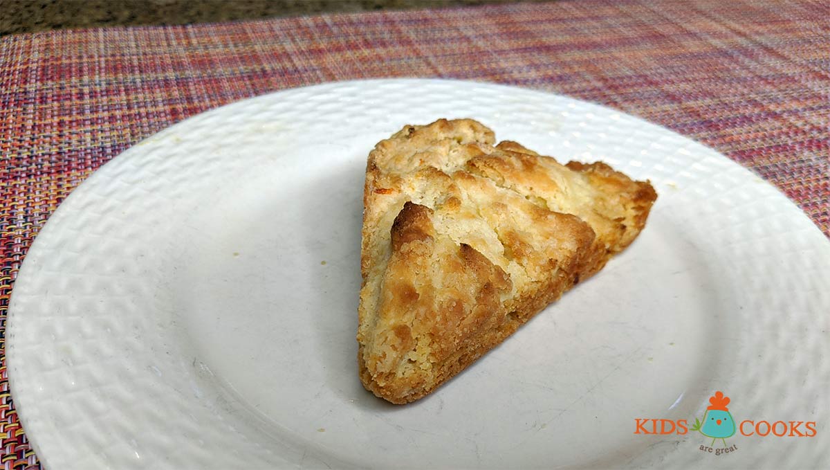 How To Make Scones (with orange zest) - Kids Video Cooking Lesson